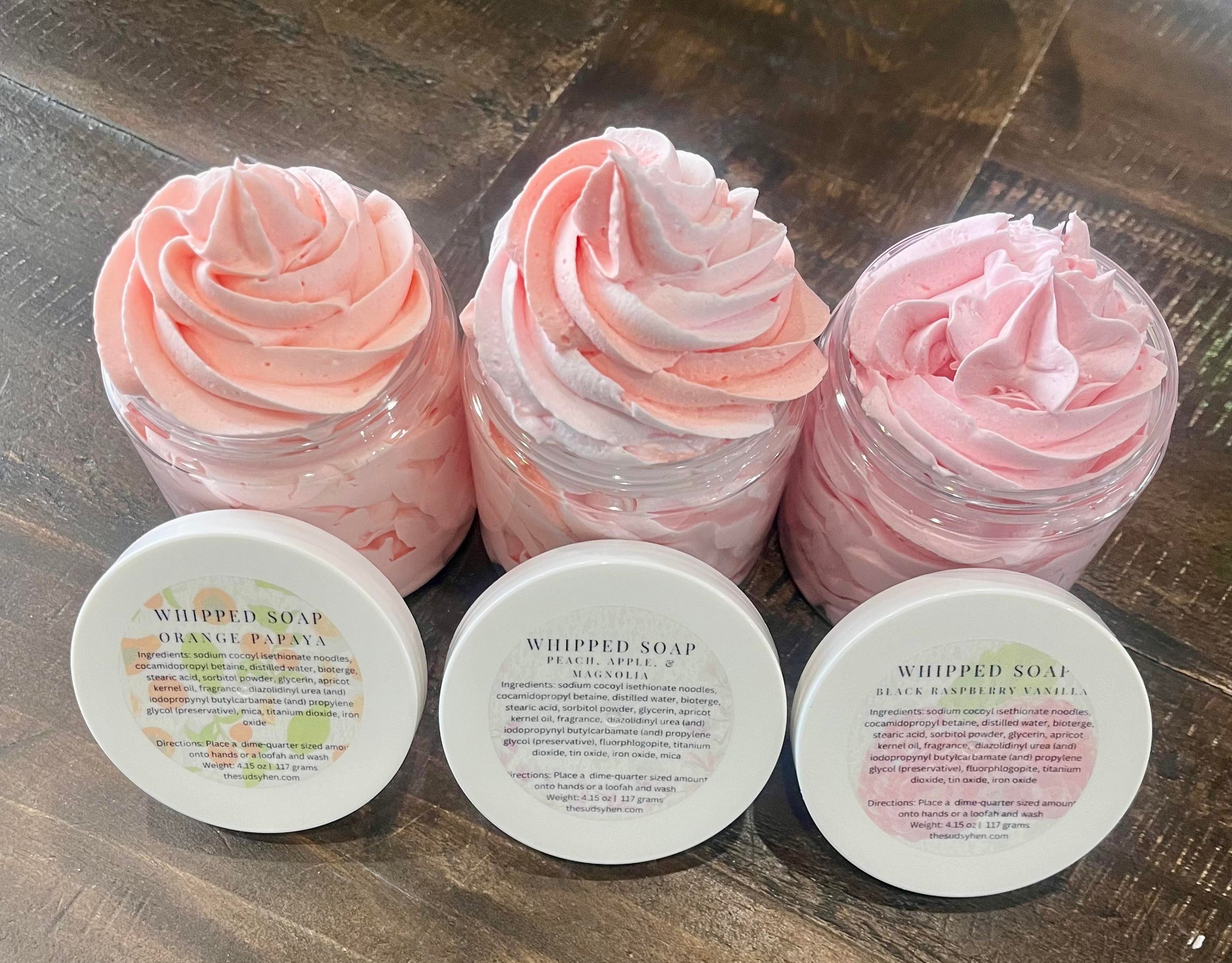 Whipped Soaps | The Sudsy Hen